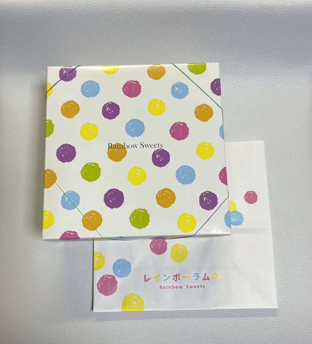 奈良イコマ製菓本舗 レインボーラムネ 570g 箱入り 紙袋付き 希少品(新品/送料無料)のヤフオク落札情報