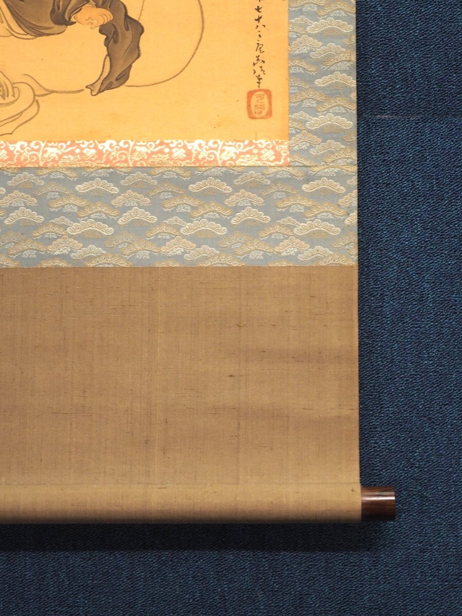 Yahoo!オークション - 【模写】【渡鹿庵】[喜多武清] 15103 掛軸 日本...