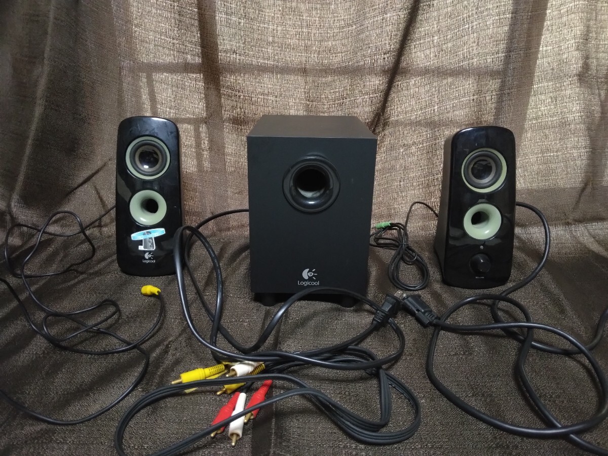 Yahoo!オークション - ロジクール スピーカーシステム Z323 中古動作確...