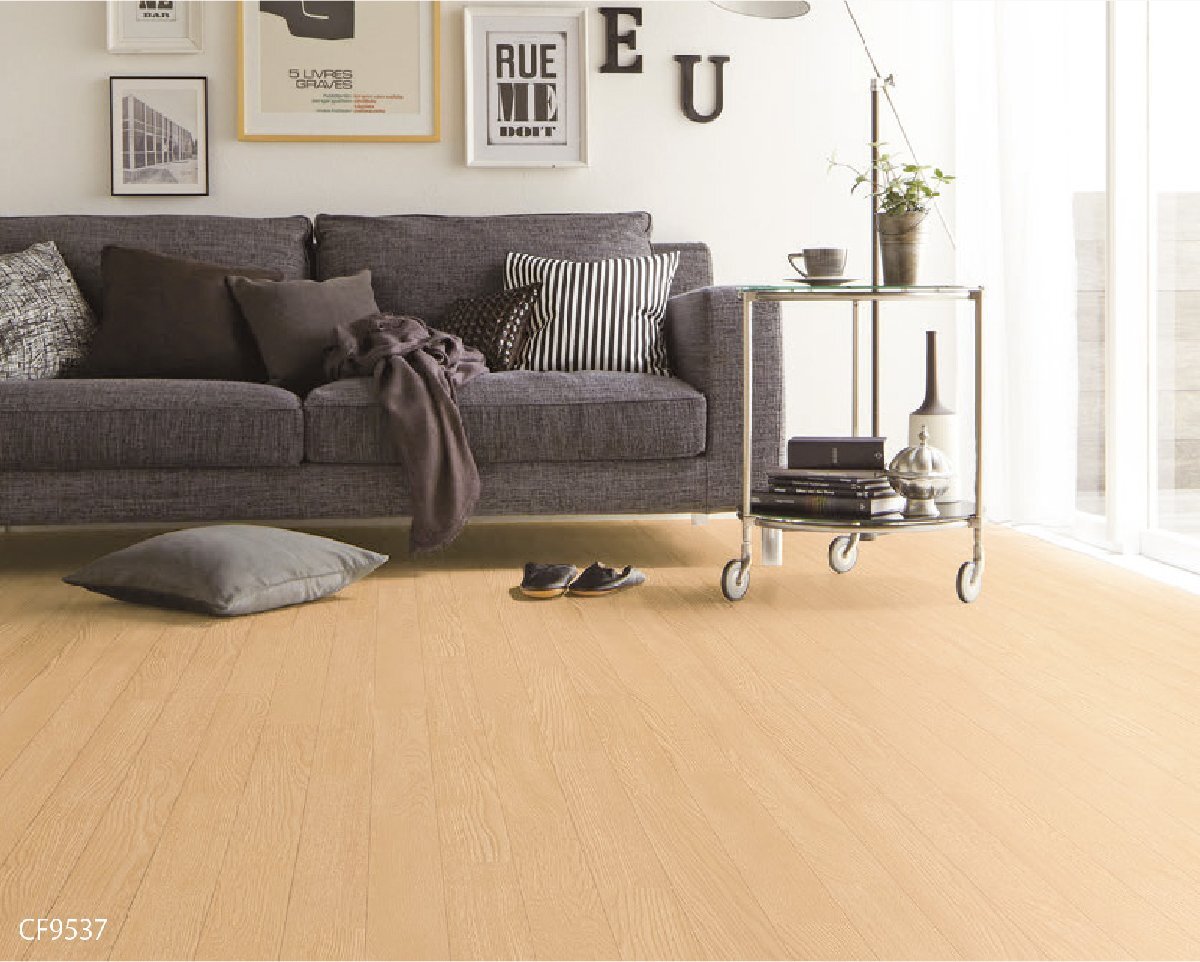 東リ アウトレット オーク木目CF9537 15m 現状復帰工事 リノベ DIY クッションフロア(新品)のヤフオク落札情報