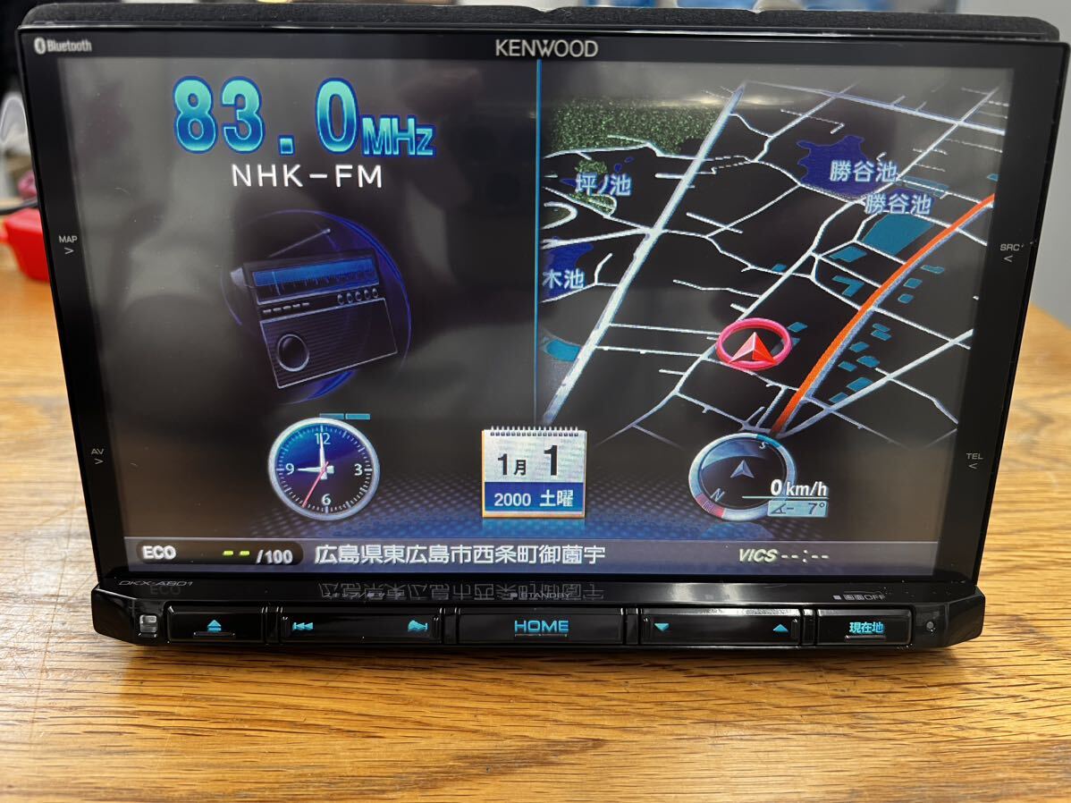 Yahoo!オークション - 動作確認済み ケンウッド DKX-A801 9インチ 地...