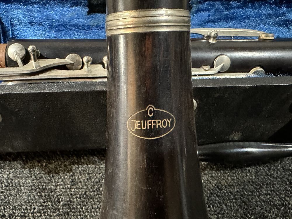 Yahoo!オークション - 71 フランス製 JEUFFROY クラリネット ハードケ...
