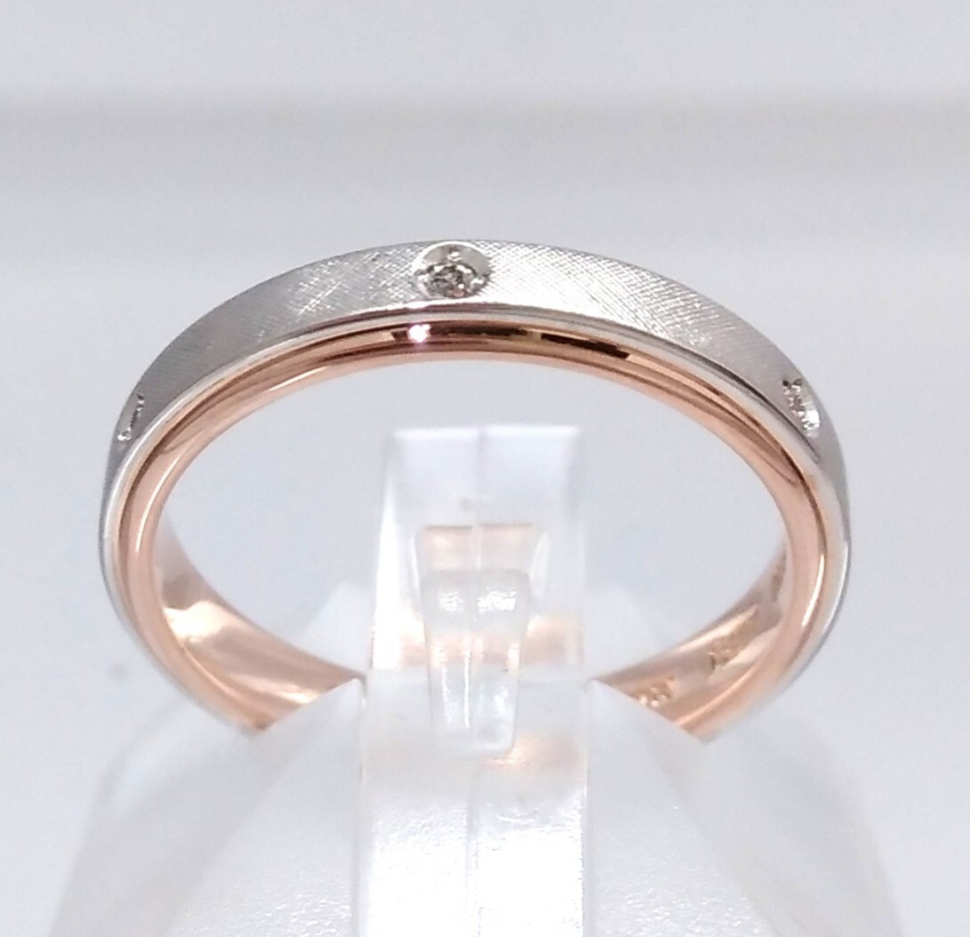 Yahoo!オークション - 【新品仕上げ済】 LANVIN ランバン K18 Pt950 ラ...