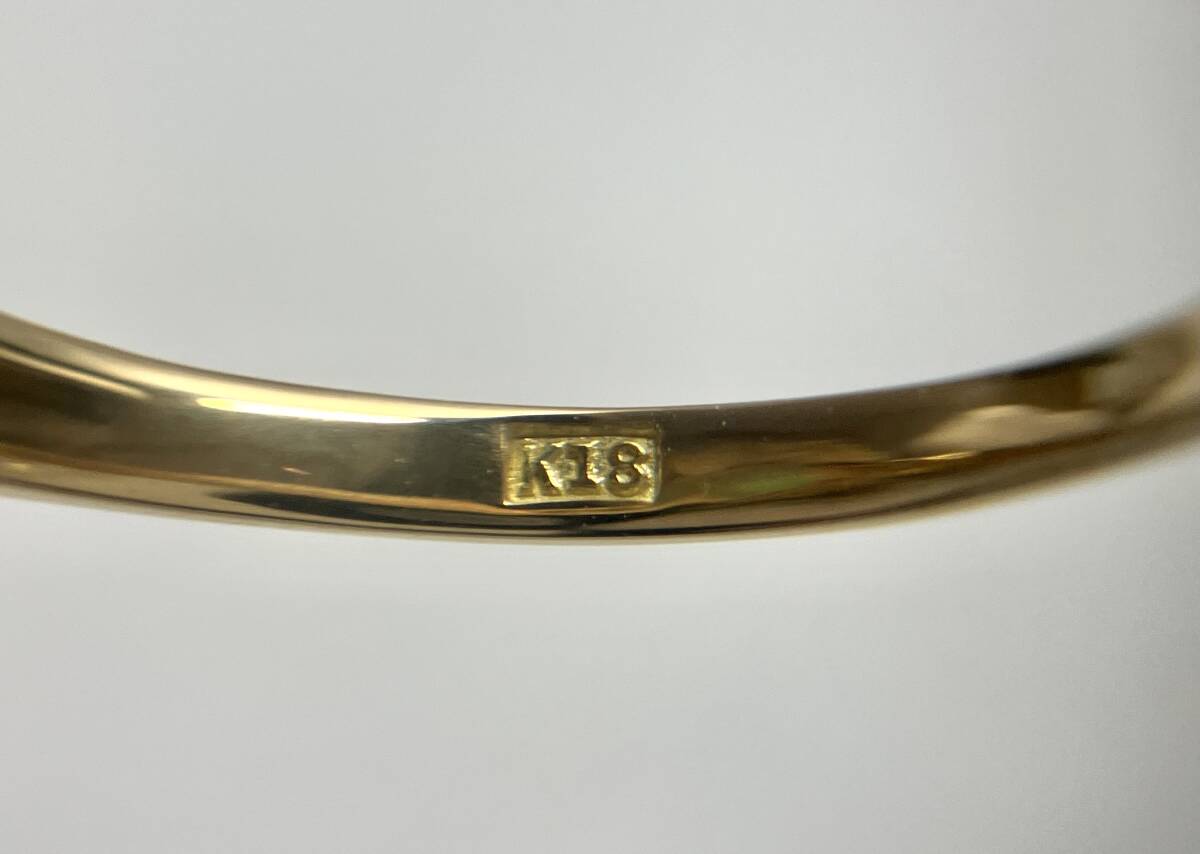 Yahoo!オークション - K18 天然ホワイトオパール リング 12号 3.4g H1....