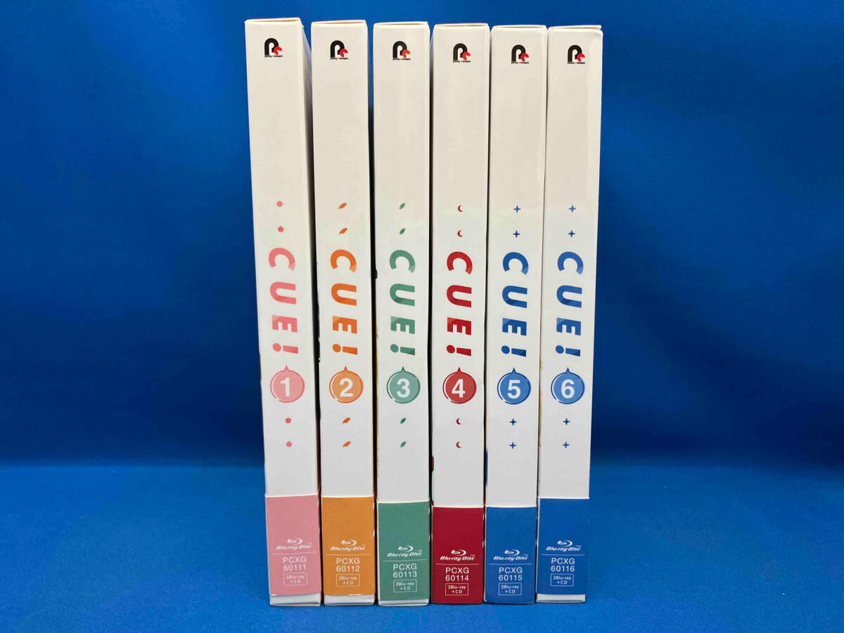 Yahoo!オークション - [全6巻セット]TVアニメ「CUE 」 VOL.1~6(Blu-ray...