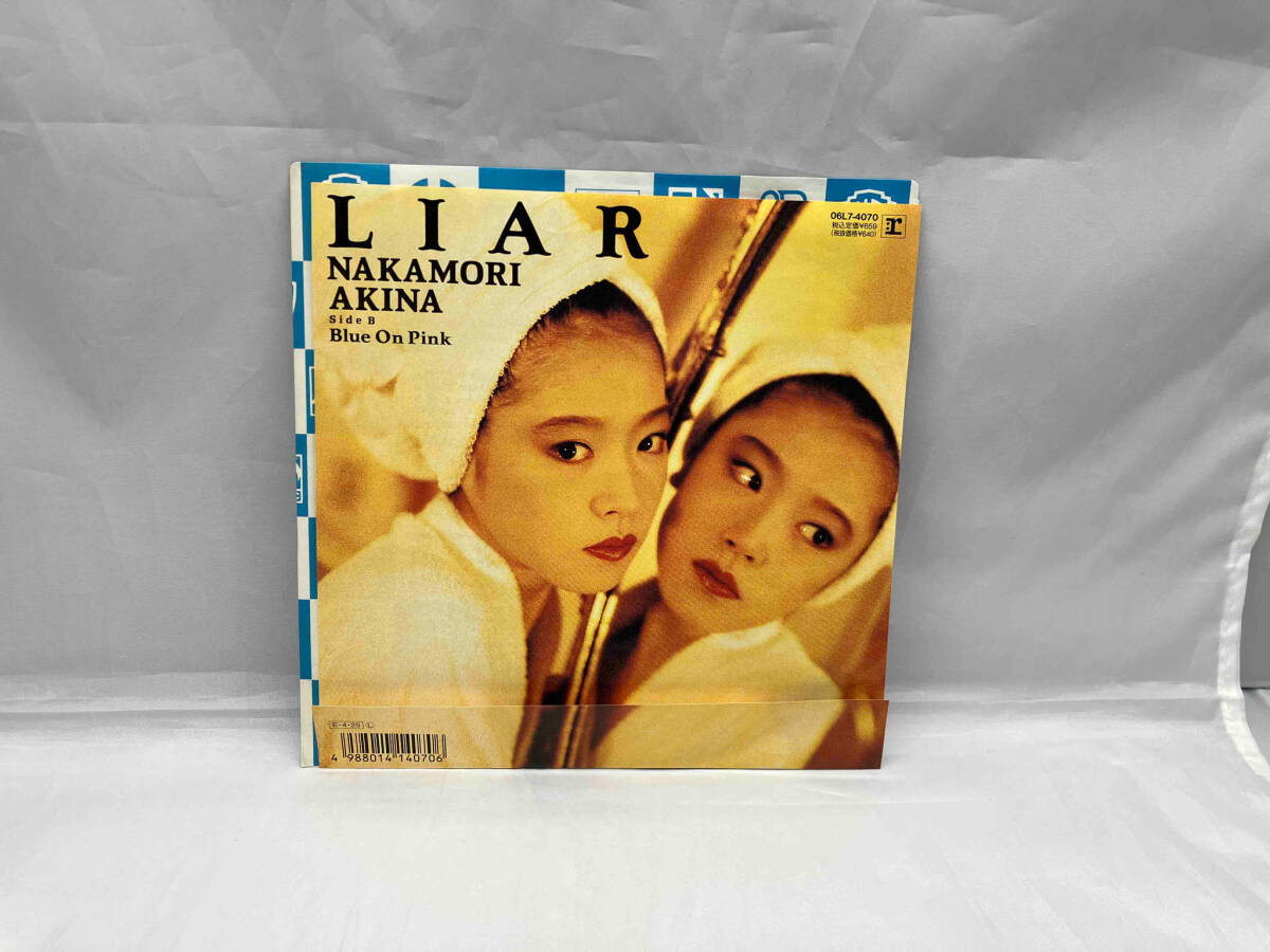 Yahoo!オークション - 動作未確認 中森明菜 【EP盤】liar