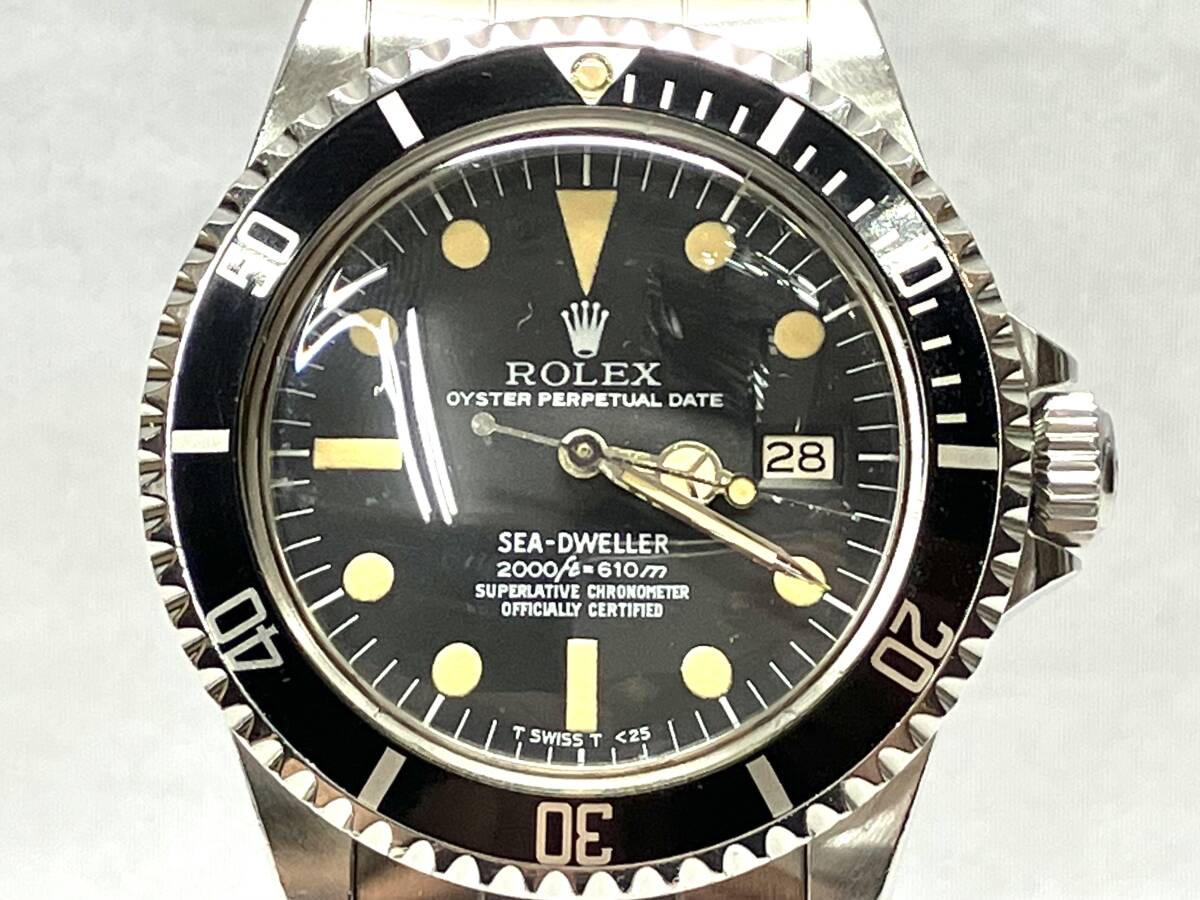 ロレックス ROLEX シードゥエラー 1665 500万番台 トリチウム 白シード マーク2ダイヤル 自動巻き メンズ 箱付(本体)｜売買されたオークション情報、yahooの商品情報を ...