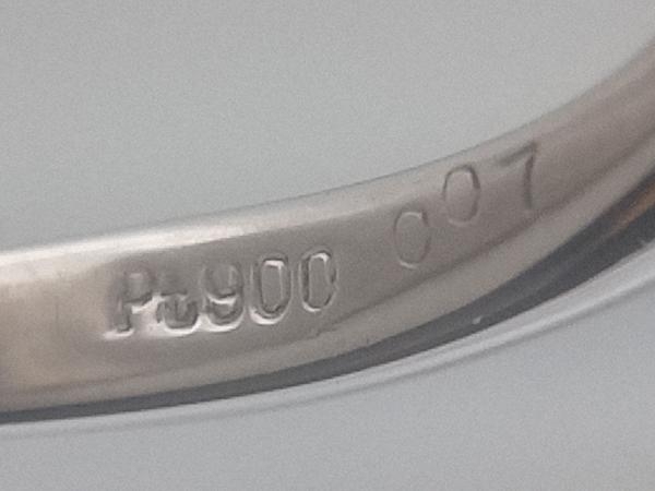 Yahoo!オークション - 新品仕上済み 【Pt900】／11号／ダイヤ 0.07ct ...
