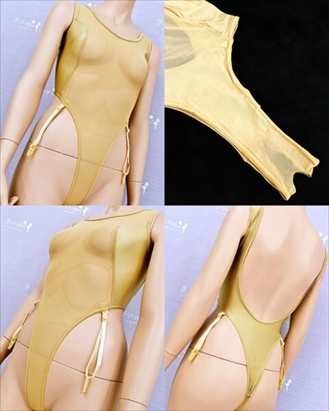 PE2-V43 うす透け ガーターストラップ付*クロッチ開*スーパーハイレグインナーウェア 一番安価な送料はゆうパケットなら210円(新品)のヤフオク落札情報