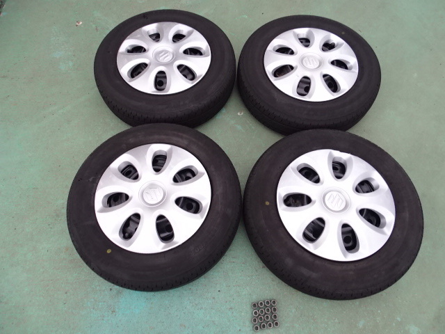 Yahoo!オークション - 売り切り スズキ アルト エコ HA25 35S 純正13in...