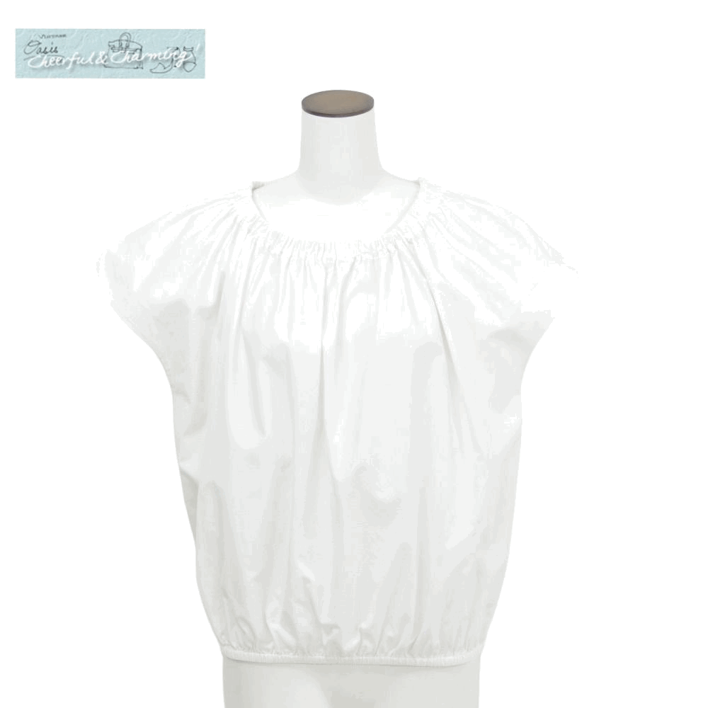 日本代購代標第一品牌【樂淘letao】－T-mat;MasakiParis ティーマットマサキパリ ブラウス 0 ホワイト コットン