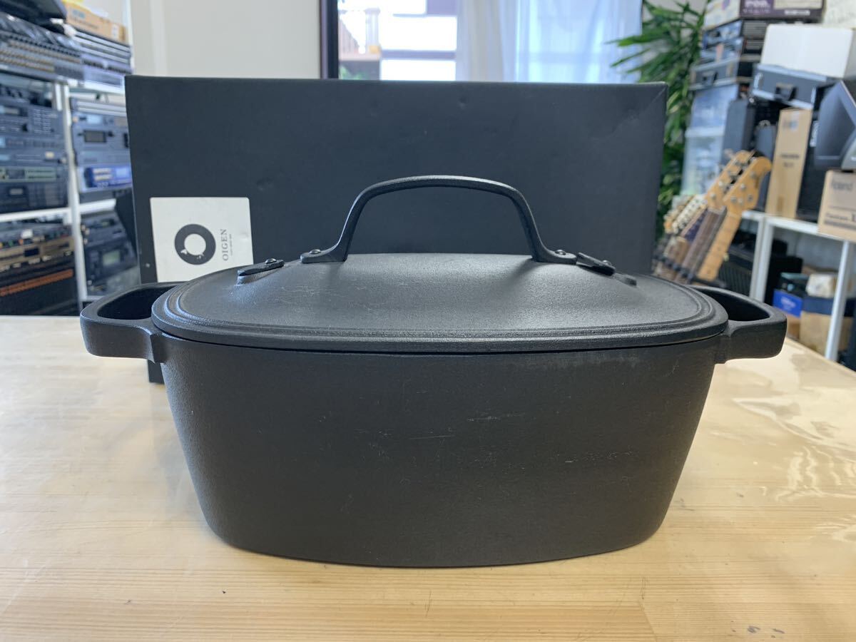 Yahoo!オークション - OIGEN 南部鉄器 CT-1 鉄鍋