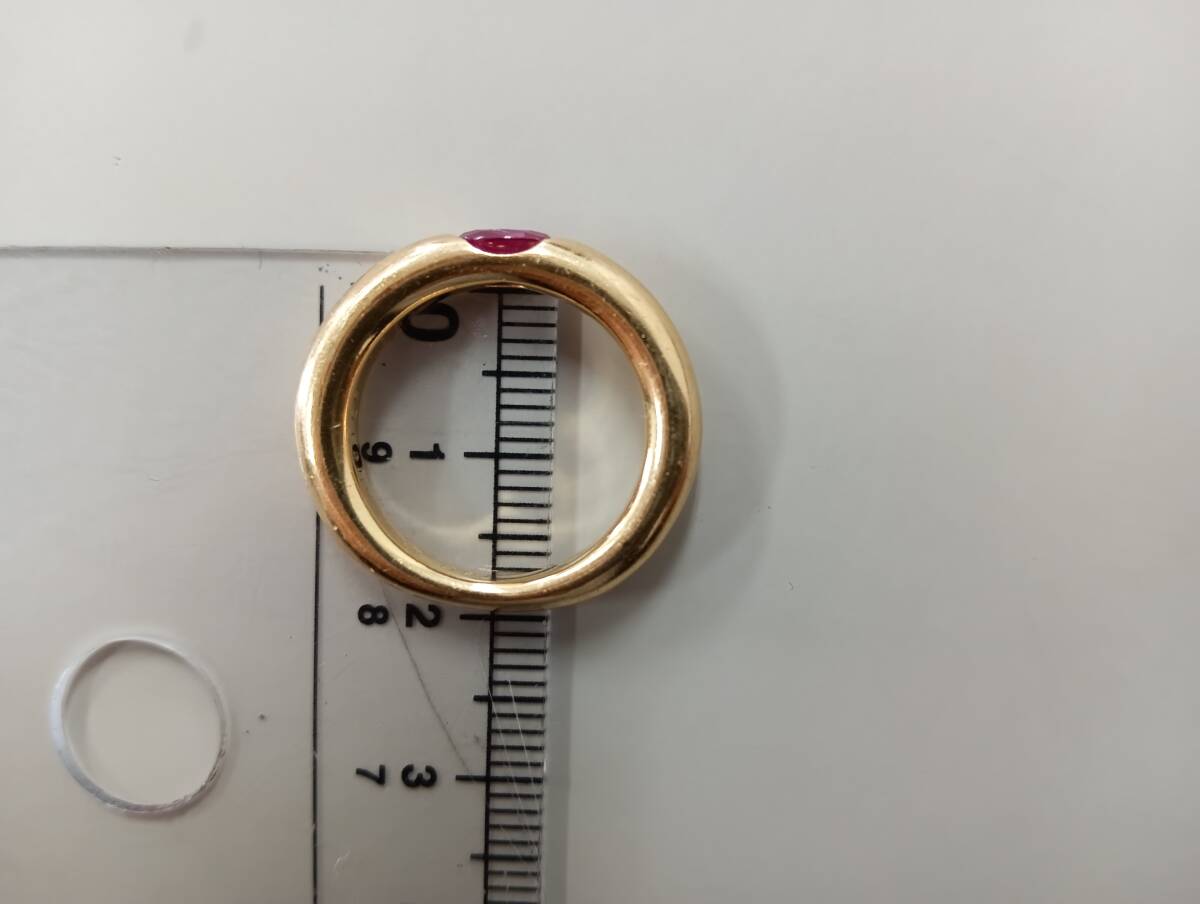 Yahoo!オークション - 【 Cartier / カルティエ ルビー ファッションリ...