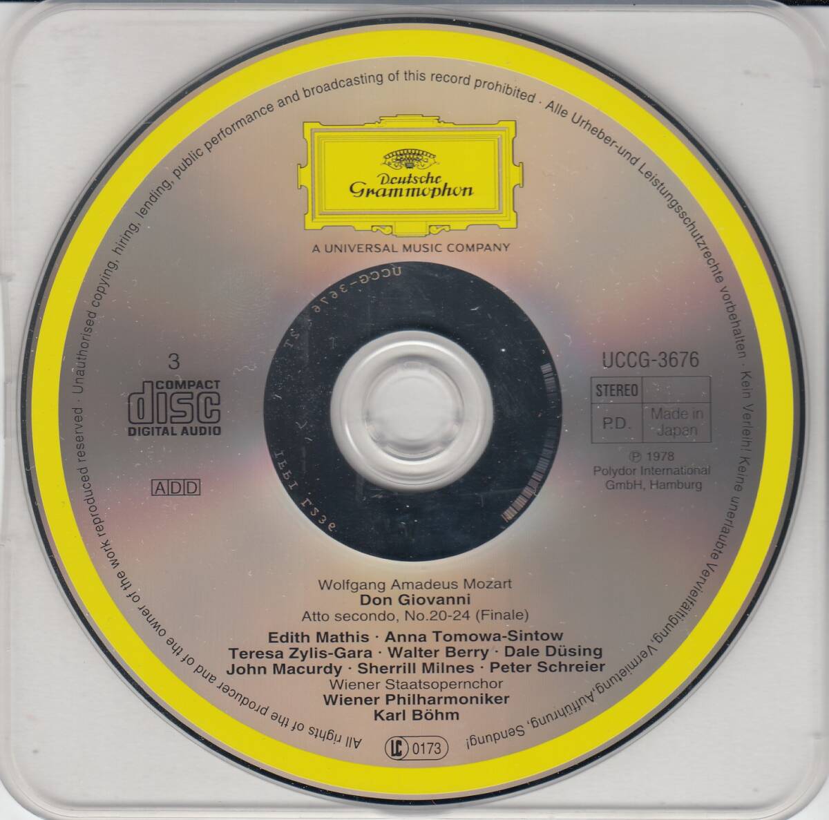 Yahoo!オークション - 国 カール・ベーム VPO / モーツァルト ドン・ジ...