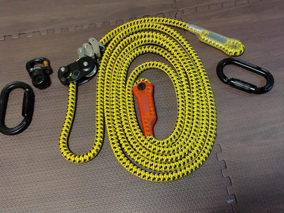 Yahoo!オークション - PETZL ペツル ジヨン4m ワークポジショニング...