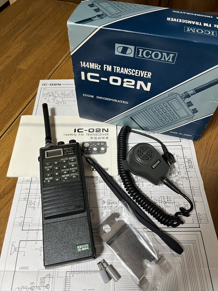 Yahoo!オークション - ICOM アイコム ハンディトランシーバー IC-02N
