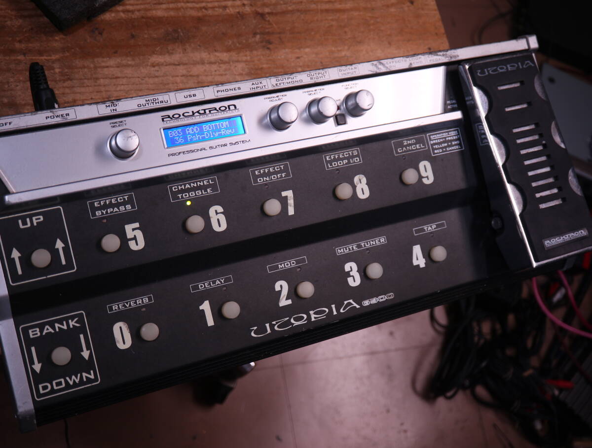 Yahoo!オークション - Rocktron UTOPIA G300 動作チェック済み アダプ...