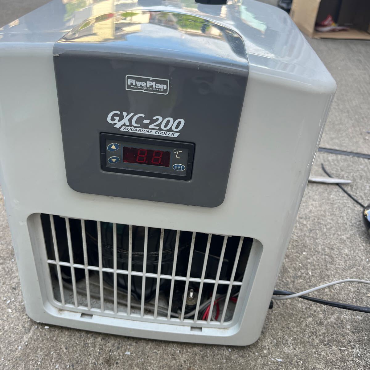 Yahoo!オークション - GEX GXC-200 観賞魚用クーラー 水槽用 通電のみ