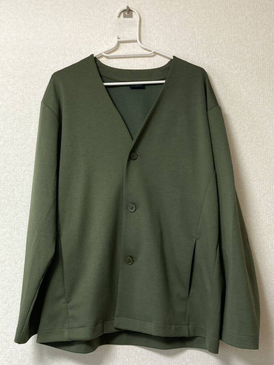 Yahoo!オークション - ワークマン wmb ダンボールカーディガン カーキ ...