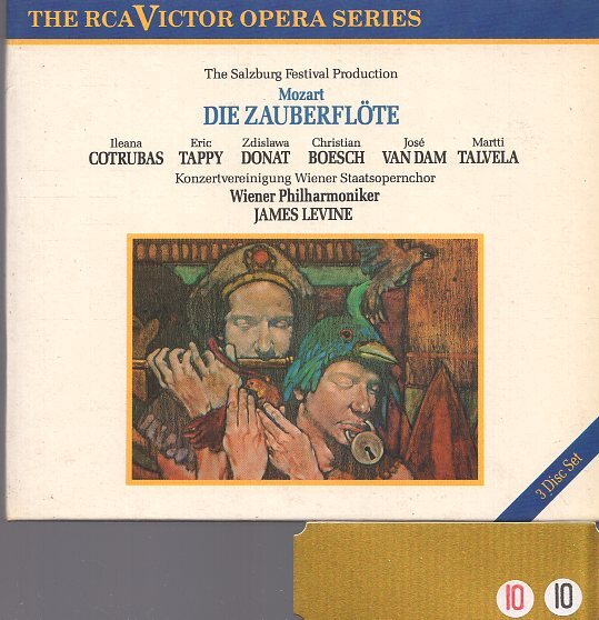 Yahoo!オークション - モーツァルト 歌劇「魔笛」/レヴァイン＆VPO（3CD)