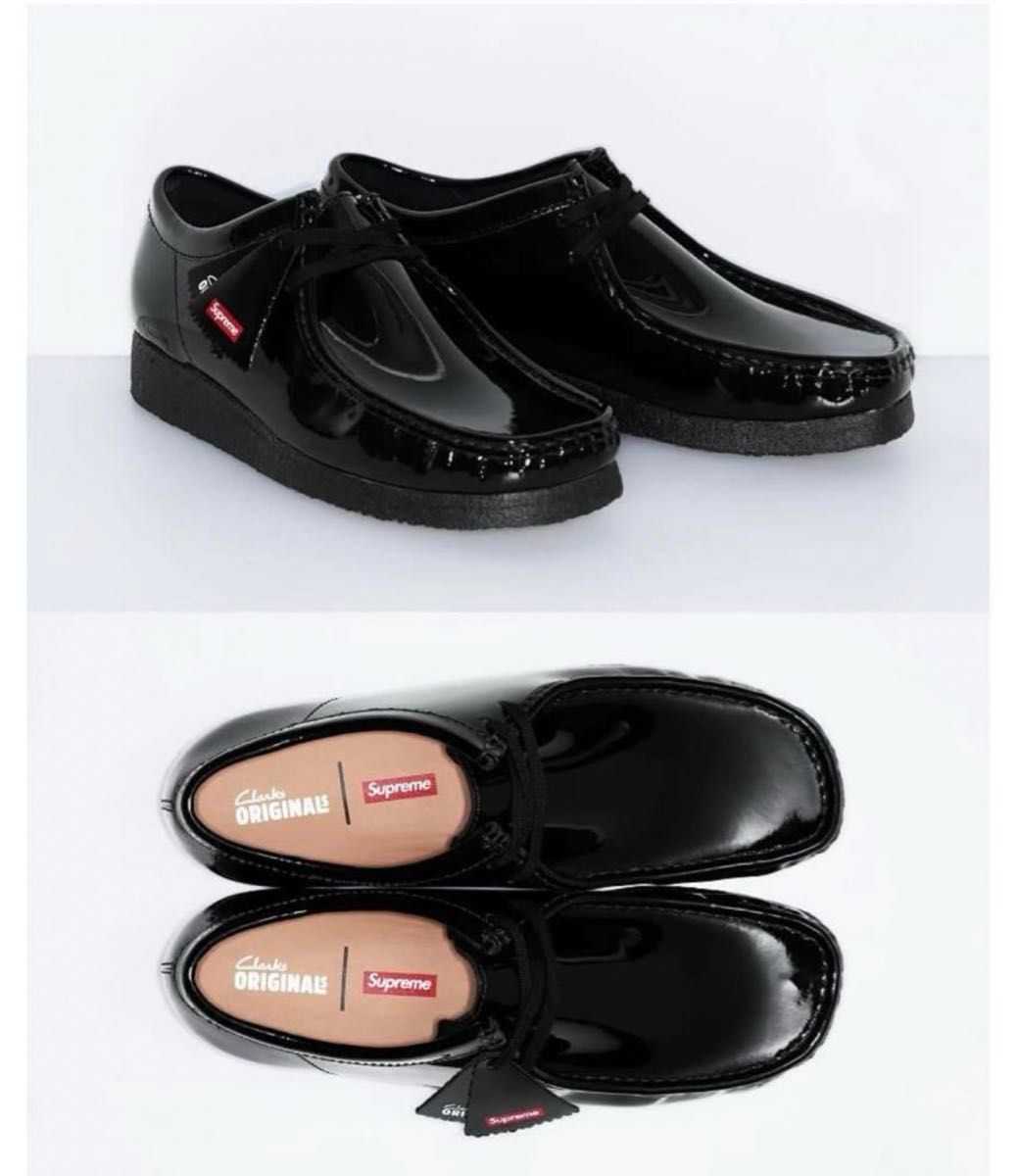Supreme Clarks Patent Leather Wallabee新品28cm|Yahoo!フリマ Supreme Clarks Patent Leather Wallabee新品28cm|Yahoo!フリマ