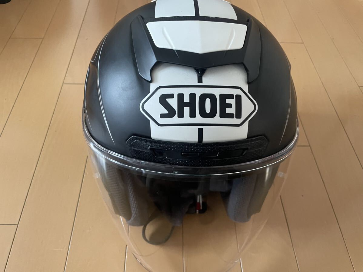 SHOEI J-FORCE Ⅳ MODERNO Lサイズ CJ-2 チタンシルバーシールド付き(Lサイズ)｜売買されたオークション情報、yahooの商品情報をアーカイブ公開 - オークファン ...