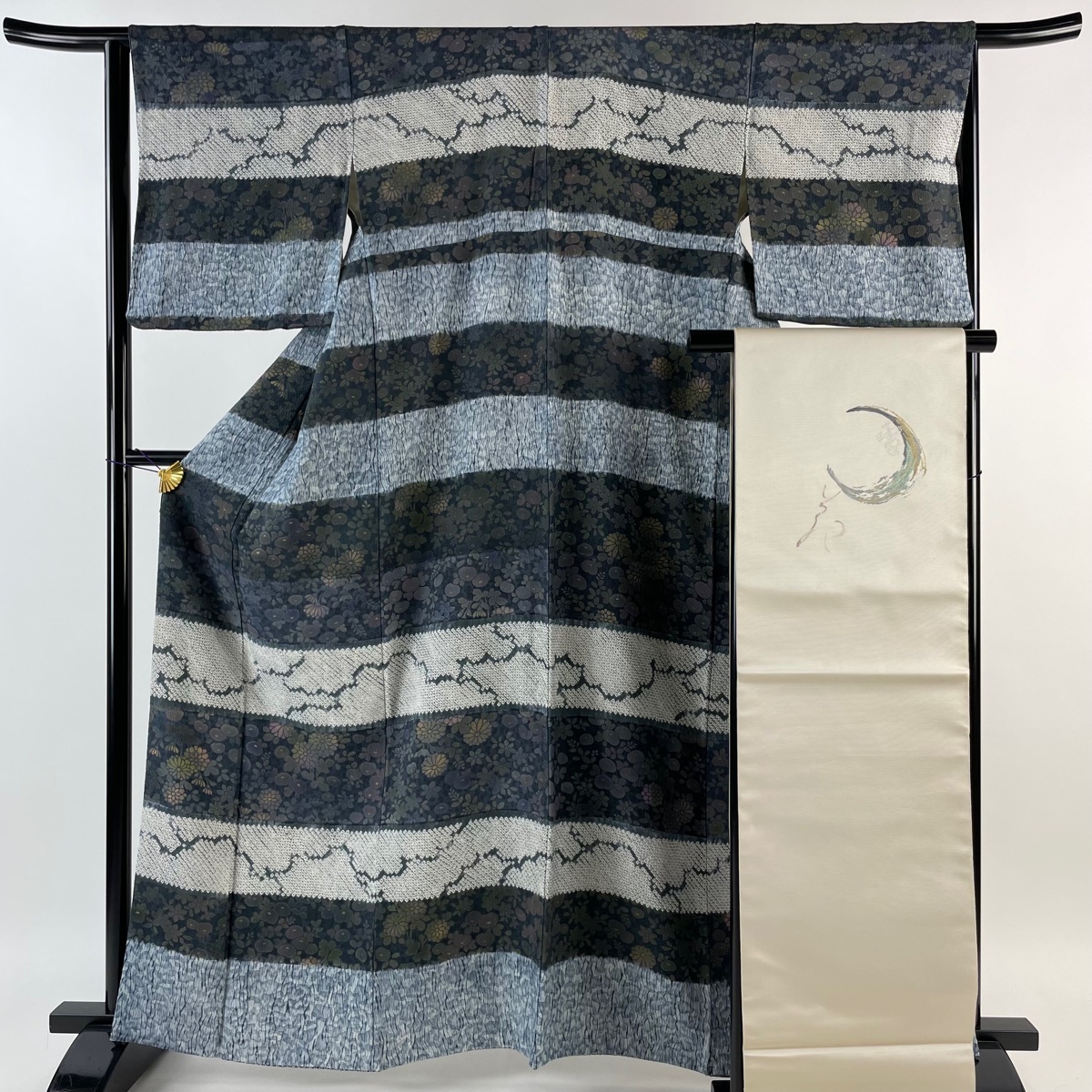 Yahoo!オークション - 訪問着 身丈161cm 裄丈64.5cm M 袷 袋帯セット ...