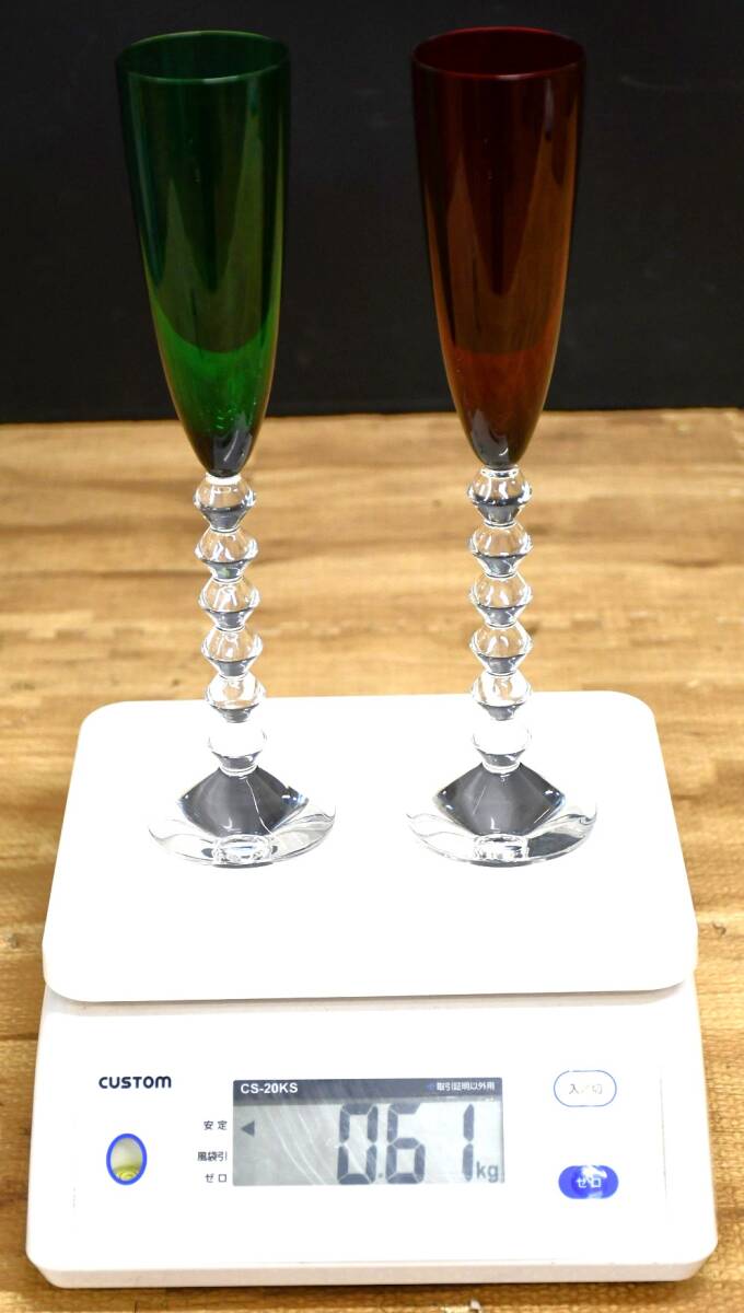 Yahoo!オークション - NY5-142【現状品】Baccarat バカラ ベガ フォル...