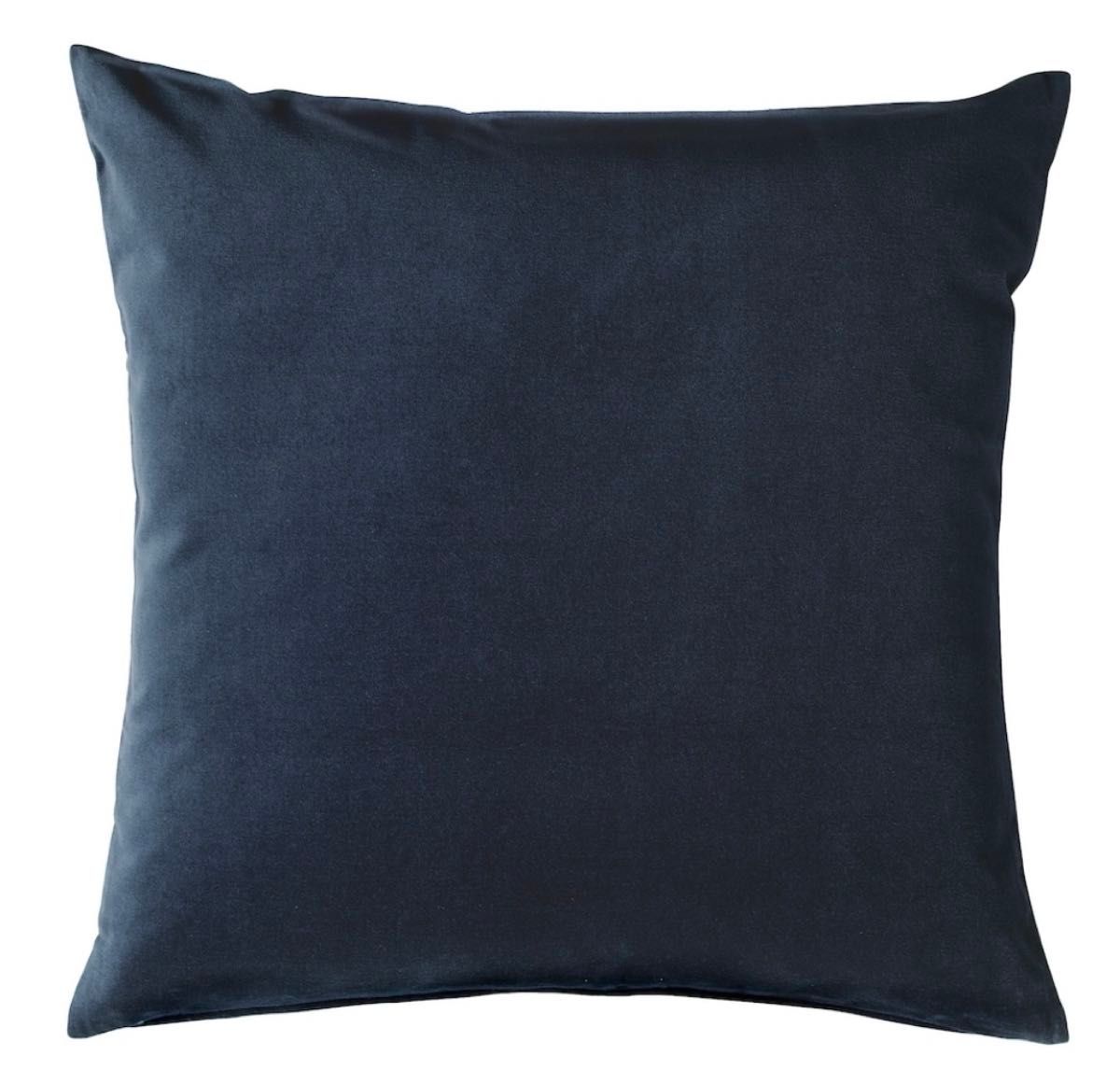 IKEAクッションカバー 2枚セットネイビーSANELA サネーラ & オフ IKEAクッションカバー 2枚セットネイビーSANELA サネーラ & オフ