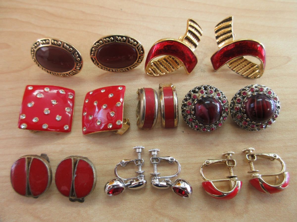 Yahoo!オークション - 【B98】ヴィンテージ ビンテージ イヤリング 両...