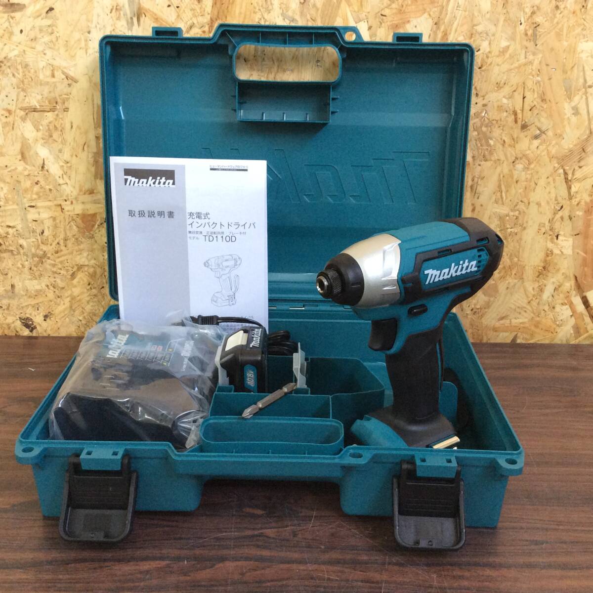 TH-2485 makita マキタ 充電式インパクトドライバ TD110DSHX 純正10.8V1.5Ahスライドバッテリ2個 充電器付(本体)｜売買されたオークション情報、yahooの商品 ...