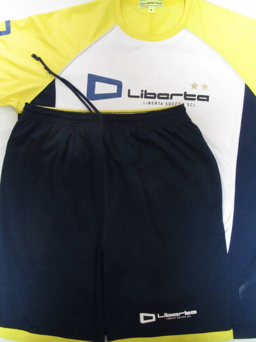 B Liberta リベルタ サッカースクール 半袖 ユニフォーム ハーフパンツ 上下セット M 160 170cm 黄色上下セット|売買されたオークション情報、yahooの商品情報を