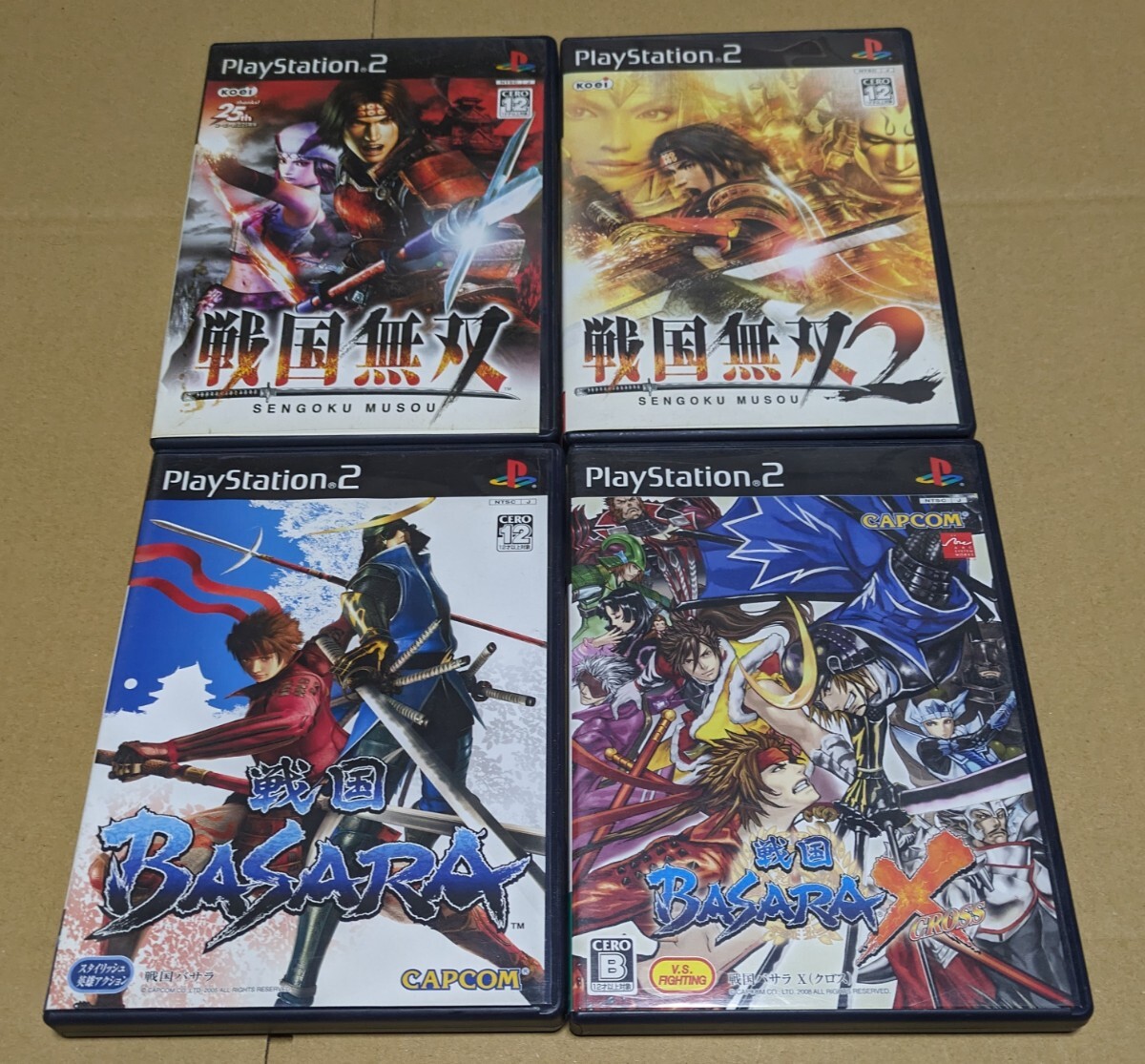 Yahoo!オークション - 【PS2】戦国無双 2 戦国BASARA X 4点まとめ売り