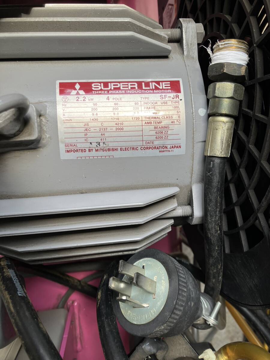 Yahoo!オークション - 【アネスト岩田】レシプロ コンプレッサー IC-3B...