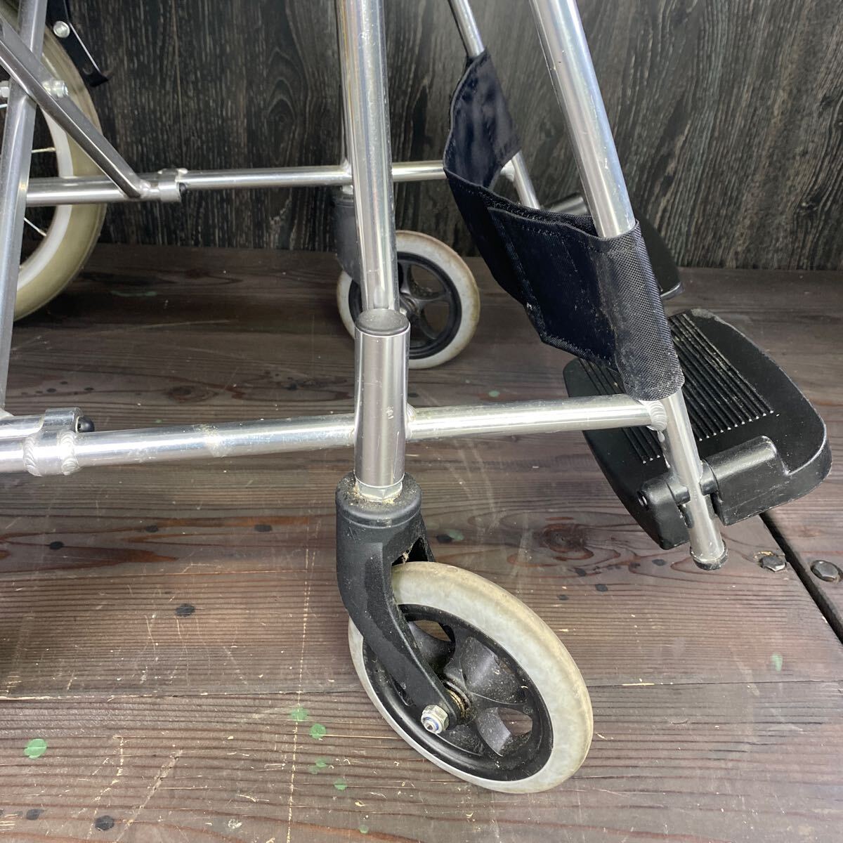 Yahoo!オークション - e3336 Wheel Chair Miki BAL-3 ミキ 自走式 車椅...