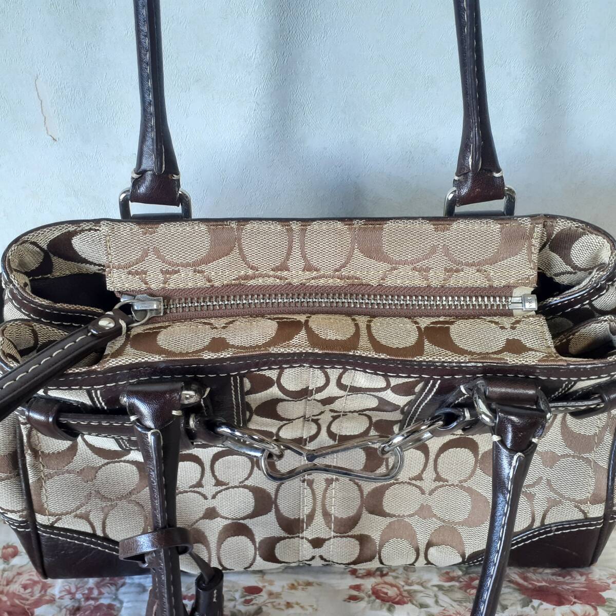 Yahoo!オークション - COACHコーチ10245シグネチャー＆L05K-3574斜め掛...