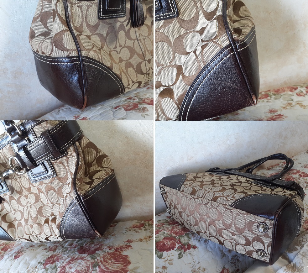 Yahoo!オークション - COACHコーチ10245シグネチャー＆L05K-3574斜め掛...