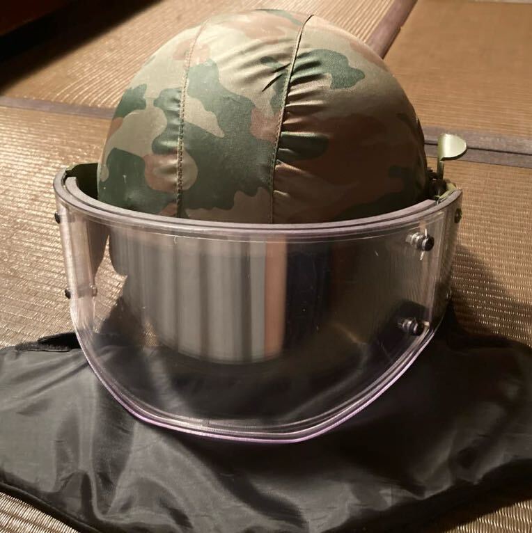 Yahoo!オークション - 実物 ZSh-1-2Mヘルメット フローラカバー付 size...