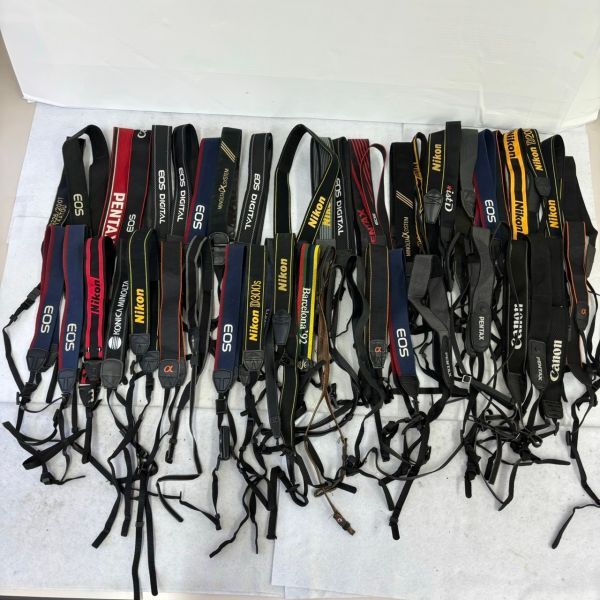 Yahoo!オークション - H905-000 カメラ ストラップ 大量 50本セット キ...