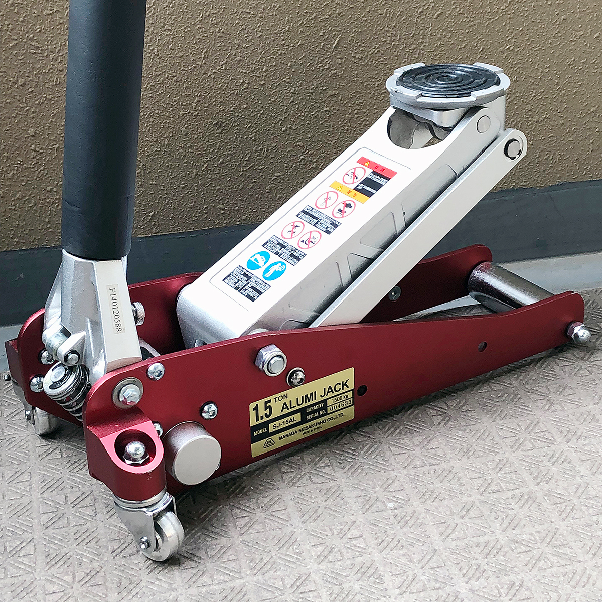 Yahoo!オークション - マサダ製作所アルミジャッキSJ-15AL
