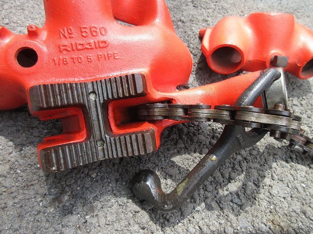 Yahoo!オークション - 7973 RIDGID リジッド スタンドチェーンバイス ...