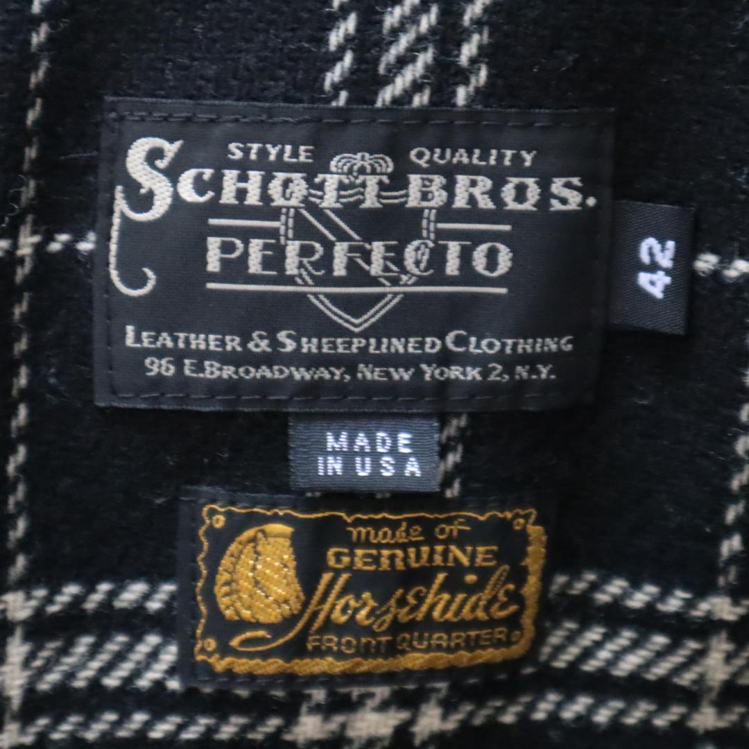 Schott/ショット スペシャルホースハイドレザー トラッカー Schott/ショット スペシャルホースハイドレザー トラッカー