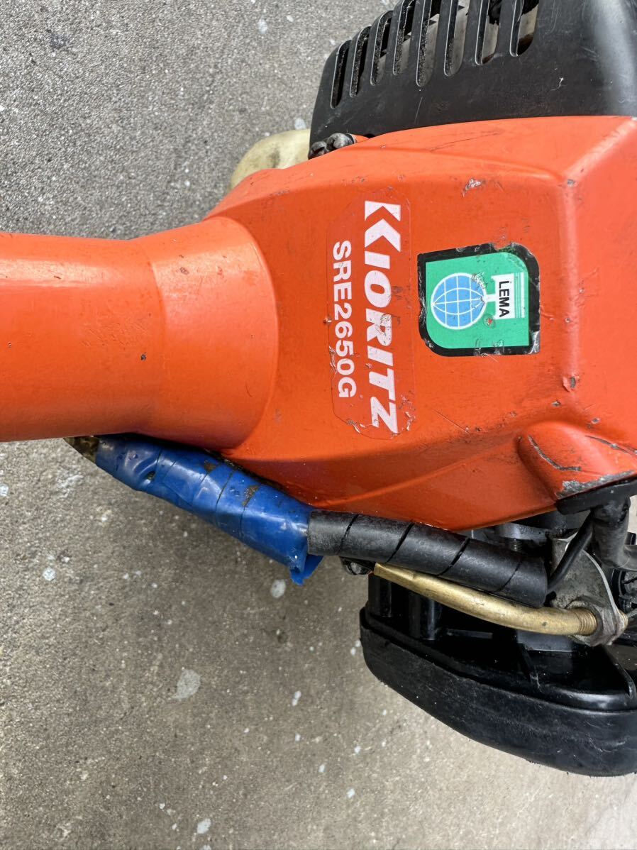 Yahoo!オークション - KIORITZ 共立 SRE2650G 肩掛式刈払機 ジャンク扱...