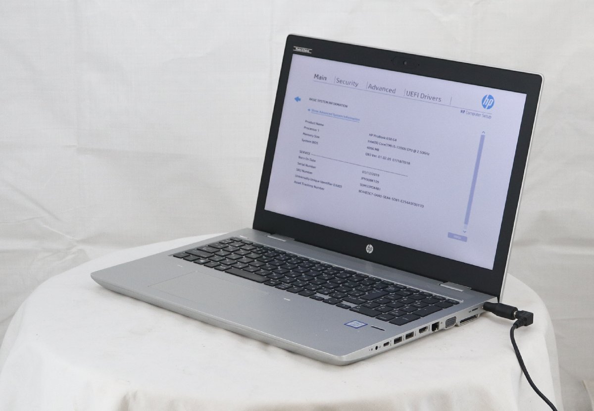 hp ProBook 650 G4 - Core i5 7200U 2.50GHz 4GB 現状品(15インチ～)｜売買されたオークション情報、yahooの商品情報をアーカイブ公開 ...