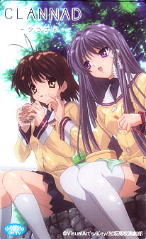 Yahoo!オークション - 1-g10 クラナド テレカ