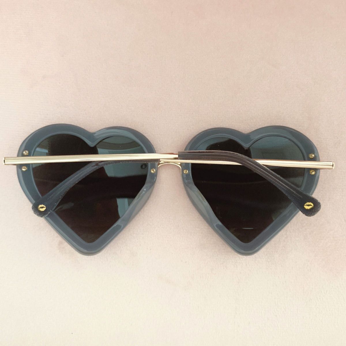 未使用品】LINDA FARROW リンダ ファロー グリッター ハート 未使用品】LINDA FARROW リンダ ファロー グリッター ハート