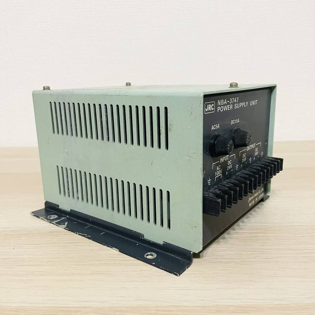 Yahoo!オークション - JRC 日本無線 28V 安定化電源 整流器 NBA-3747