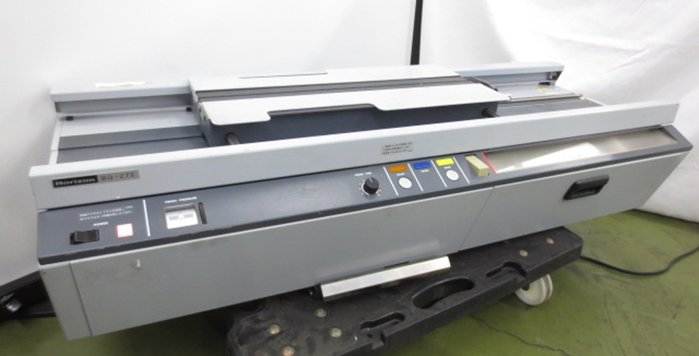 Horizon ホリゾン ジャパン 株式会社 製 製本機 BQ-27 Ⅱ #I BQ 27 Ⅱ BQ27 Ⅱ(OA機器)｜売買されたオークション情報、yahooの商品情報をアーカイブ公開 ...