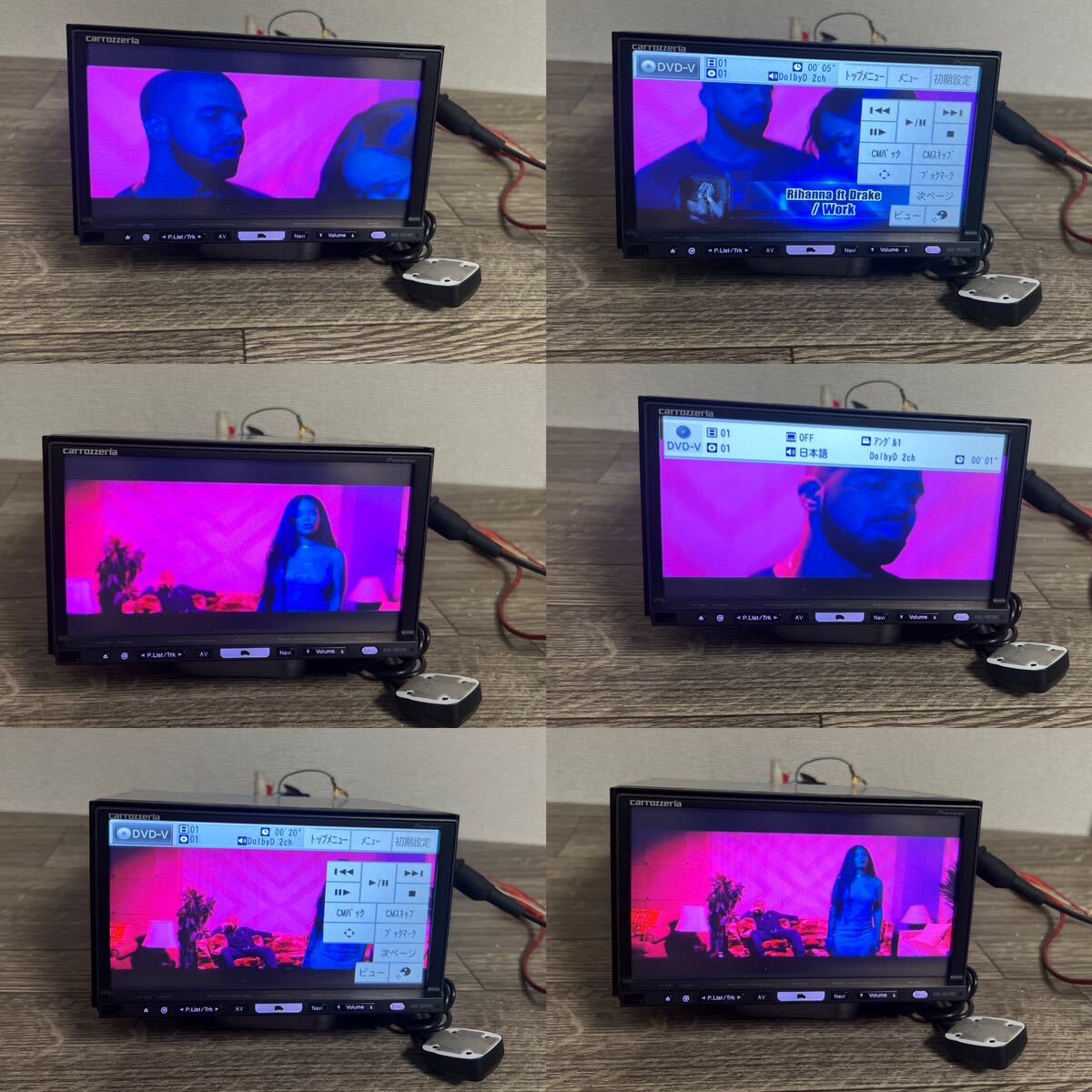 Yahoo!オークション - carrozzeria カロッツェリアHDDナビ AVIC-HRZ900...