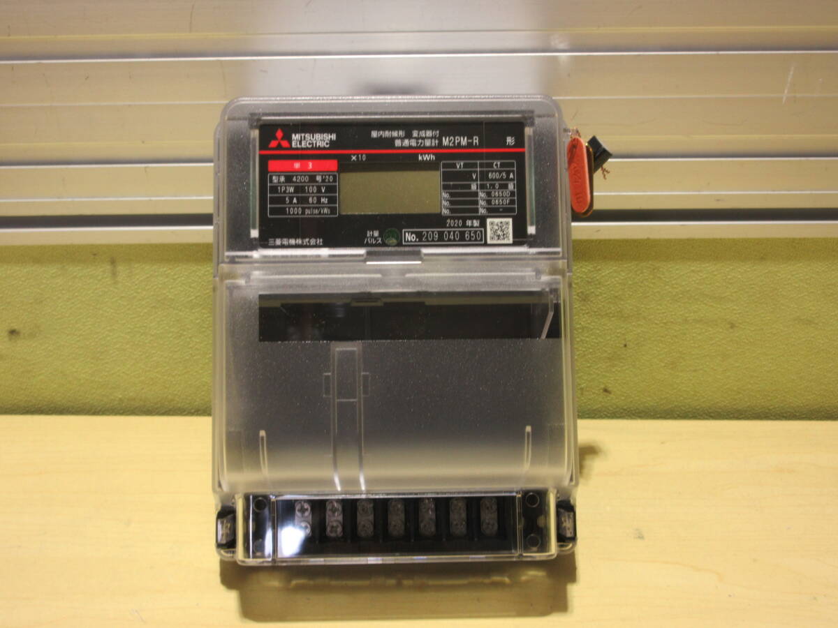 Yahoo!オークション - NT112853 未使用 三菱 電子式電力量計 M2PM-R 1P...